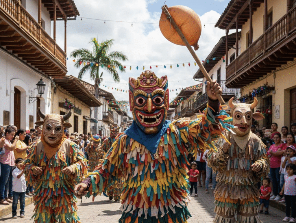 Los Matachines: Símbolo de la Fiesta Decembrina Santandereana - CARÁCTER